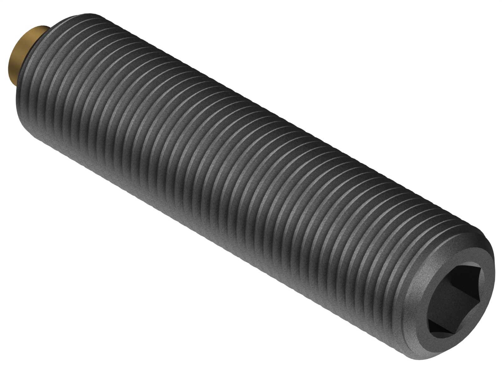 Headless Set Screws #4-40 x 5/16 in Steel