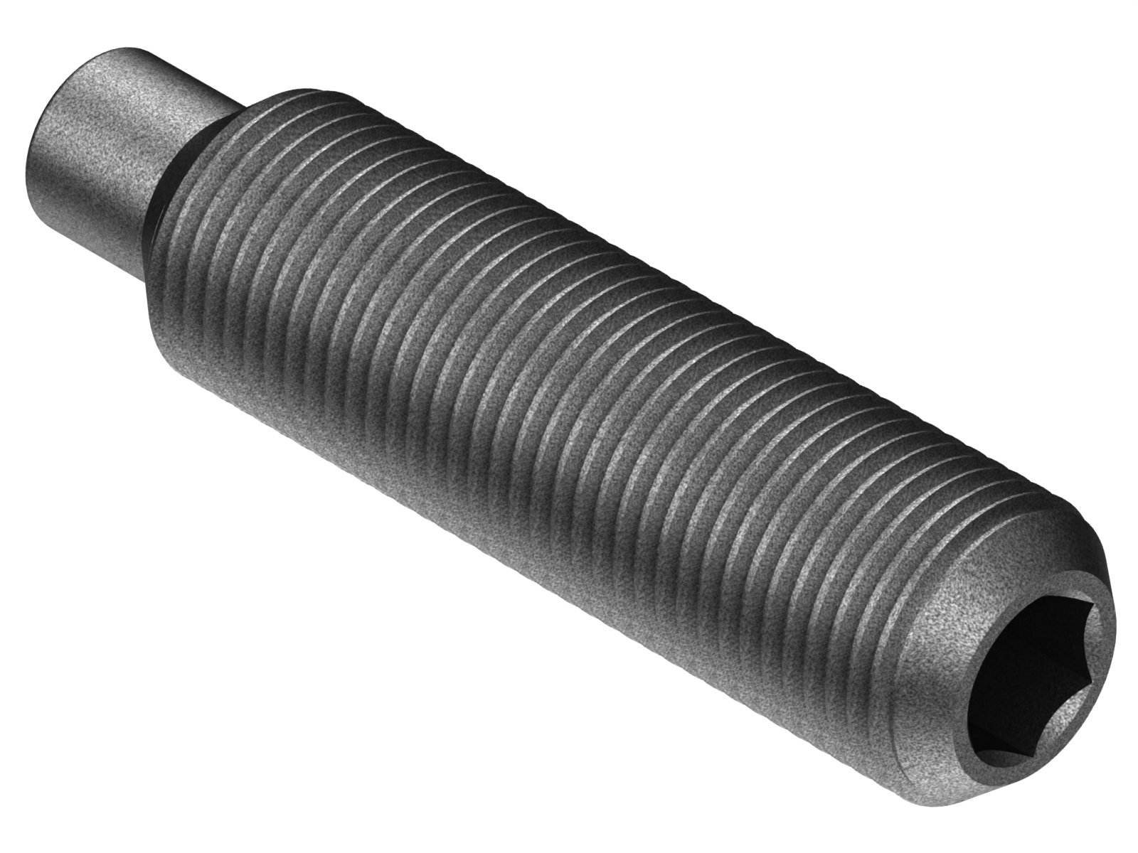 Headless Set Screws M8 x 1.25 x 30 DIN 915 45H Steel