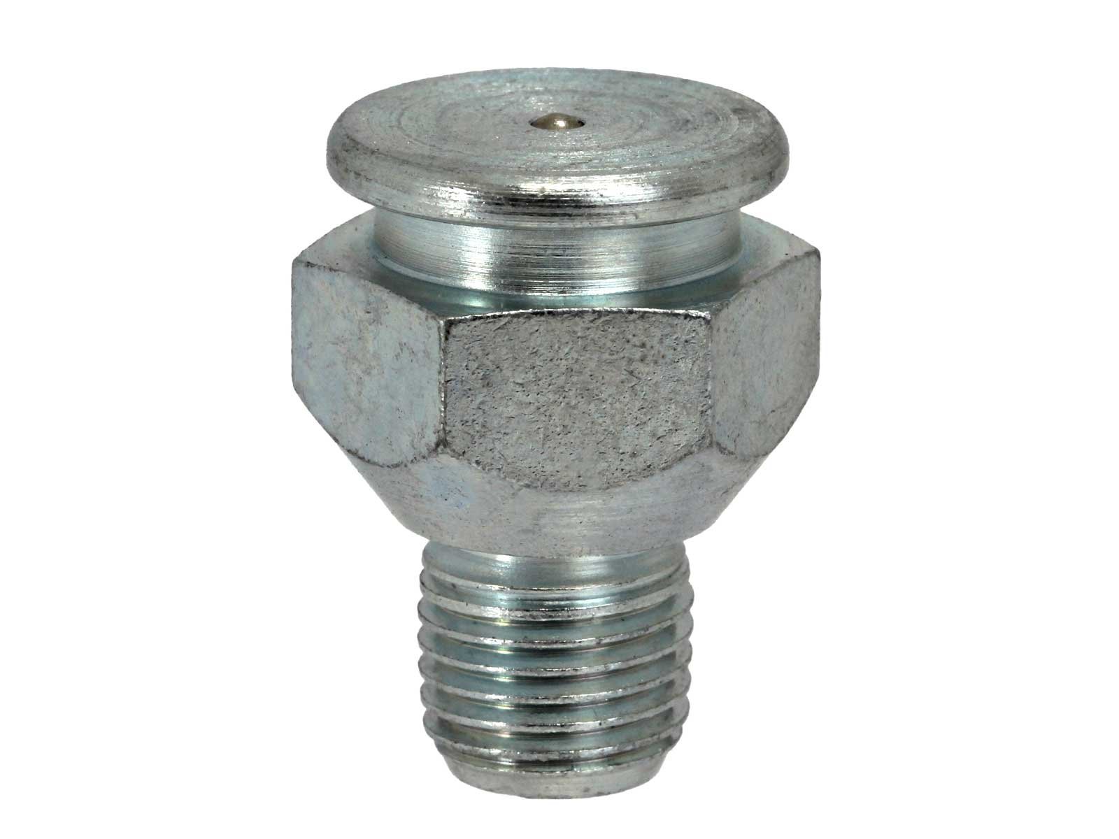 Grease Fitting Button Head 1/4-18NPTF HD CS Z3