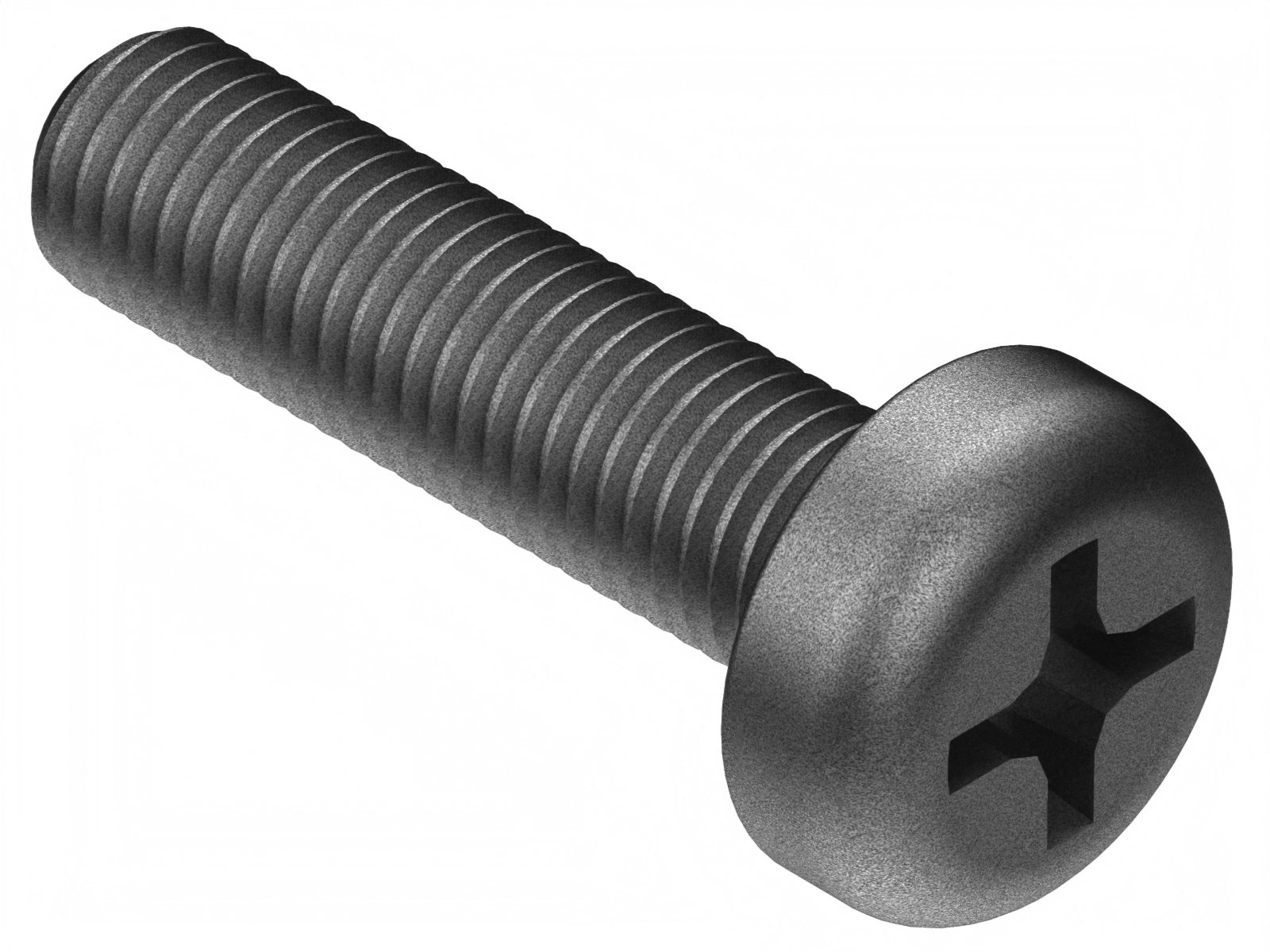 Pan Head Machine Screws #6-32 x 5/8 in SteelZC