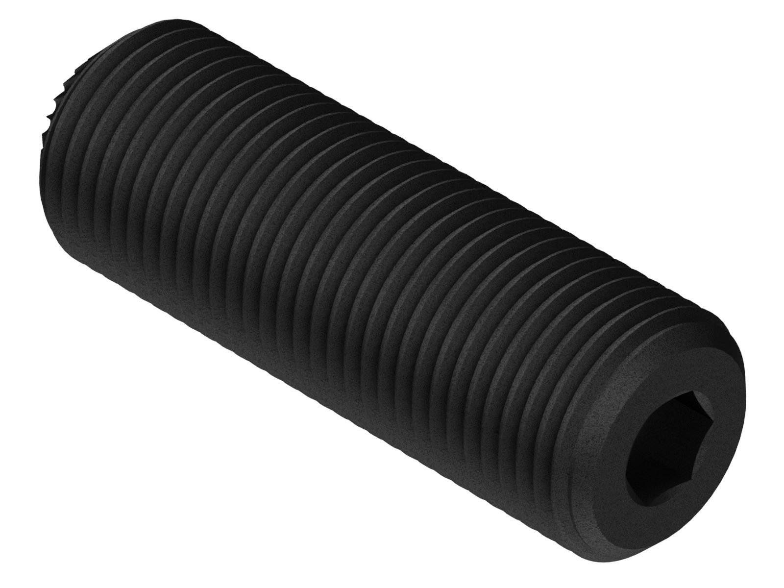 Headless Set Screws #4-40 x 3/16 in Steel BO