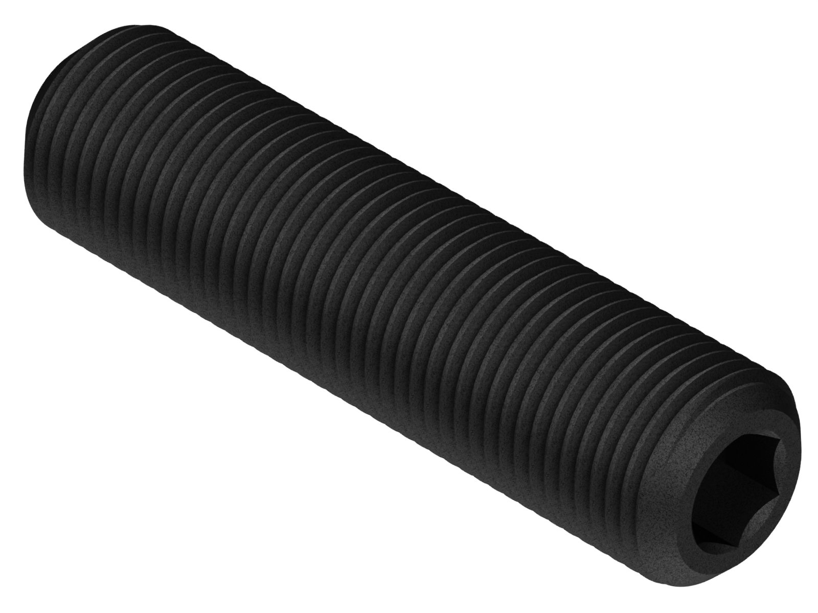 Headless Set Screws #4-40 x 3/8 in Steel BO