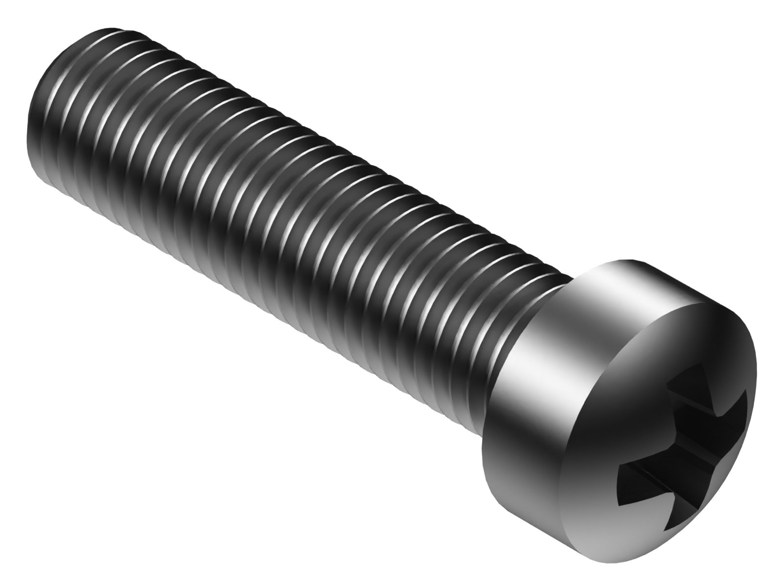 Fillister Head Machine Screws #2-56 x 3/4 in 18-8 SS