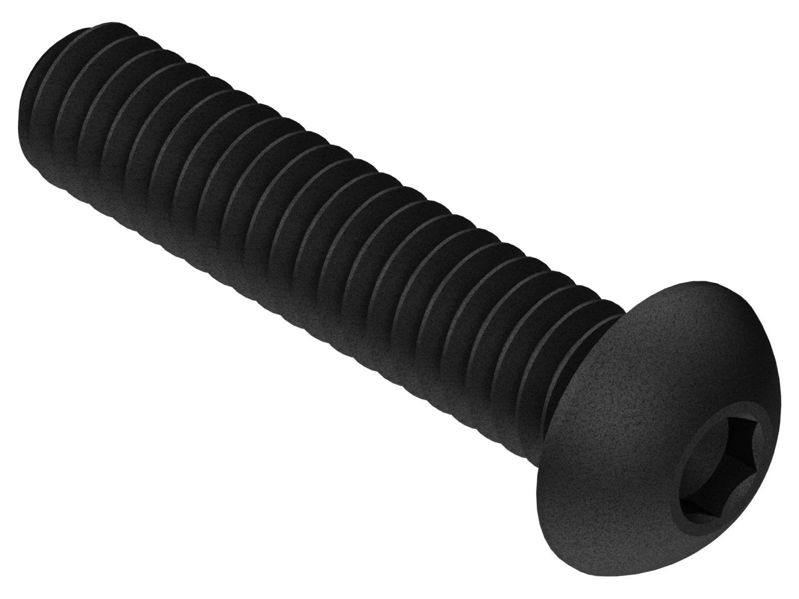 Button Head Socket Screws M2.5 x 0.45 x 20 10.9 Steel BO