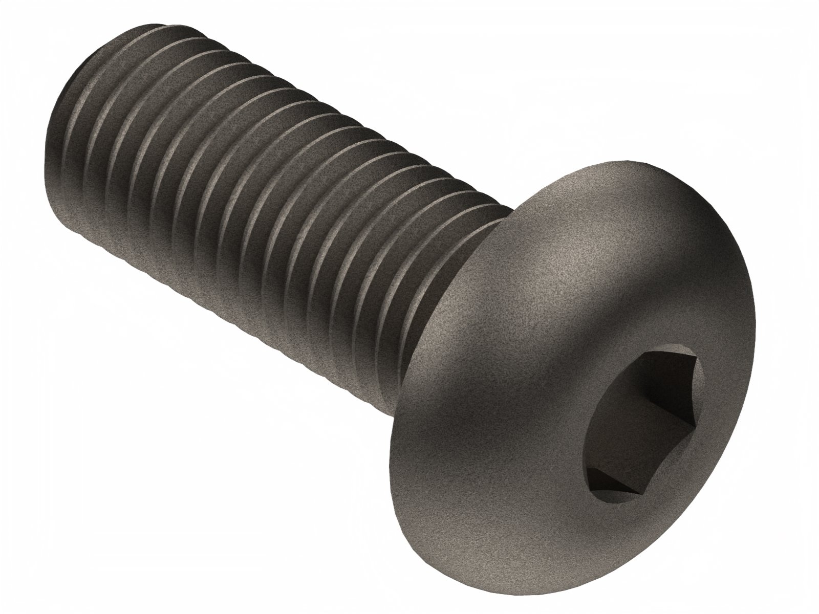 Button Head Socket Screws #12-24 x 3/4 in 18-8 SS