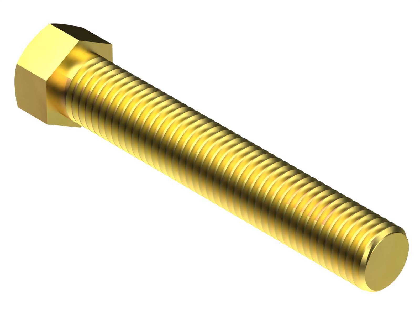 Hex Head Cap Screws 1/4-20 x 3/4 in L9 Steel ZY3