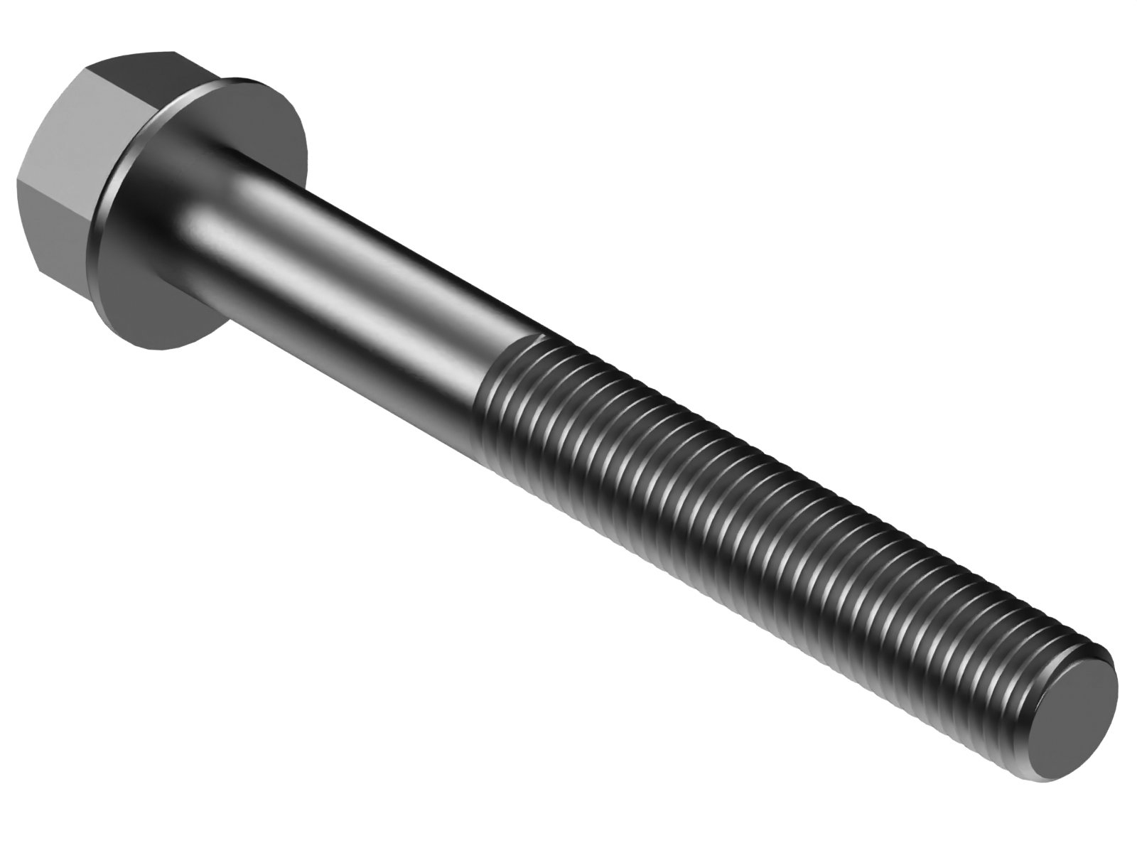 Flange Hex Head Bolts M12 x 1.75 x 90 DIN 6921 10.9 Steel