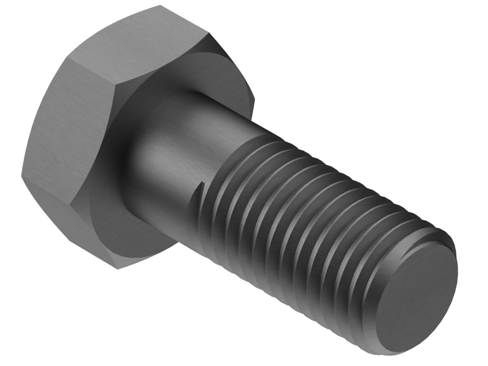 Structural Hex Bolts 1-8 x 7 in A325 1 Steel HDG