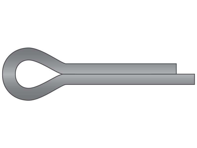 Cotter Pin 3/32 x 1 Monel Plain