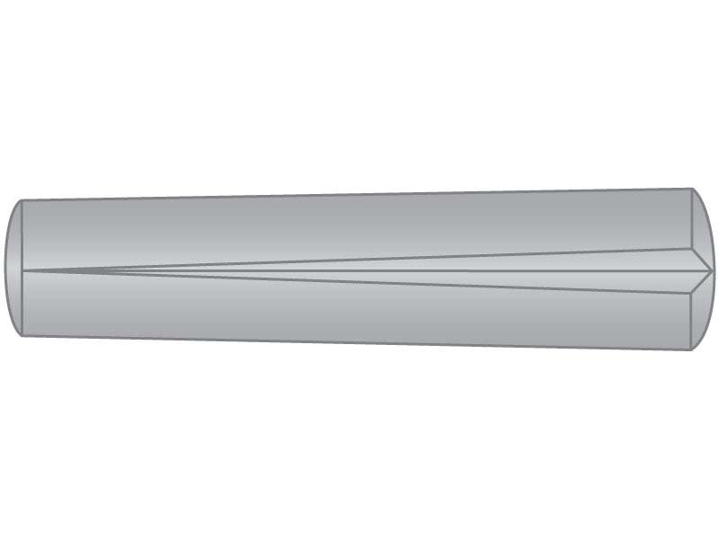 Groove Pin 1/4 x 1-1/2 Type A 300 Series Stainless Steel