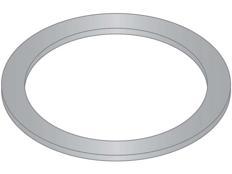 Shim 1/2" x 1/4" x .025" FH SS PL