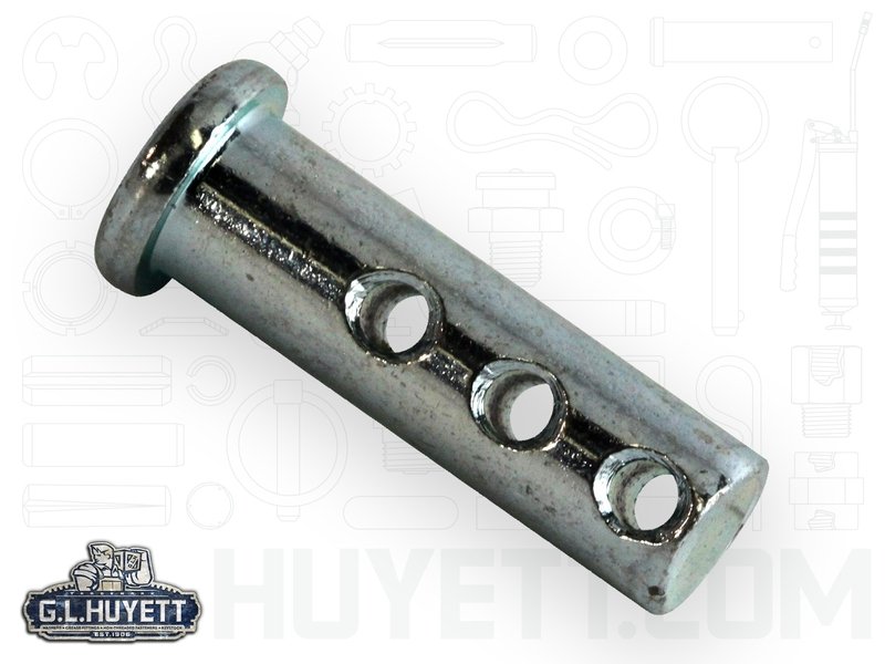 Clevis Pin Universal 5/16 x 1 Low Carbon Steel Zinc Clear