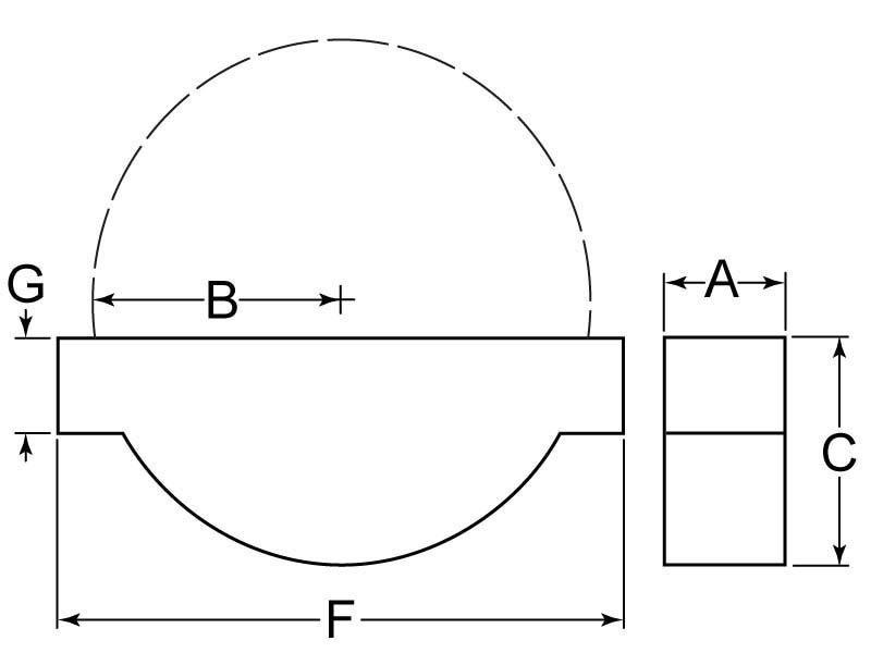 Hi-Pro Key 3/16 x 2-1/8 CS PL