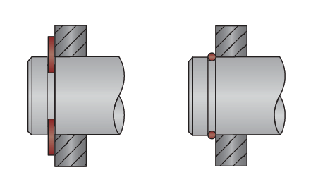 Radially Installed Retaining Rings