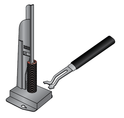 Radially Installed Retaining Rings