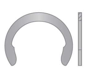 Radially Installed Retaining Rings