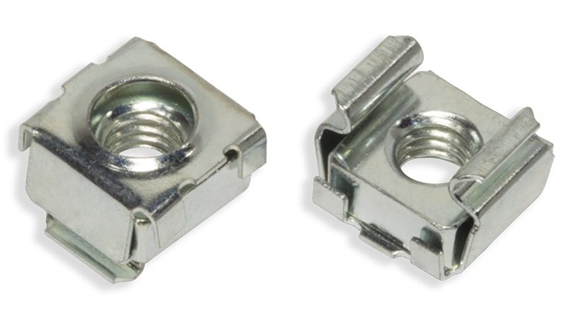 Self-Retaining Threaded Cage Nuts
