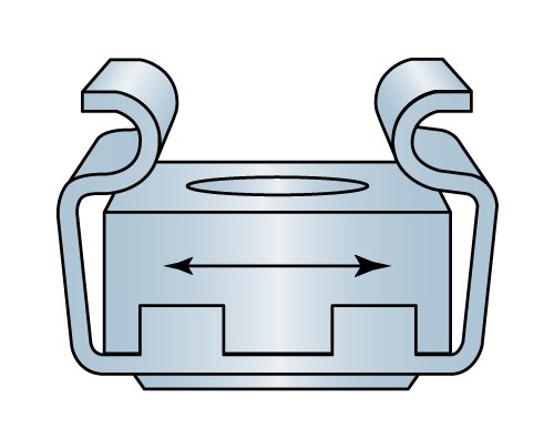 Self-Retaining Threaded Cage Nuts