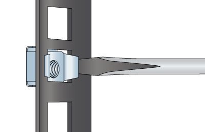Self-Retaining Threaded Cage Nuts