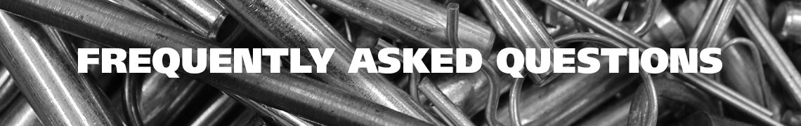 Pins and Wire Forms FAQ Banner