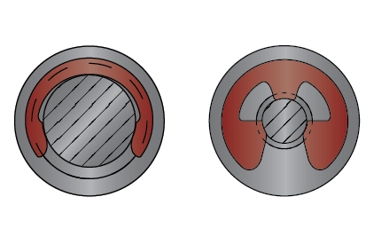 Radially Installed Retaining Rings